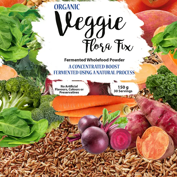 Organic Veggie Flora Fix - Grainfields Australia